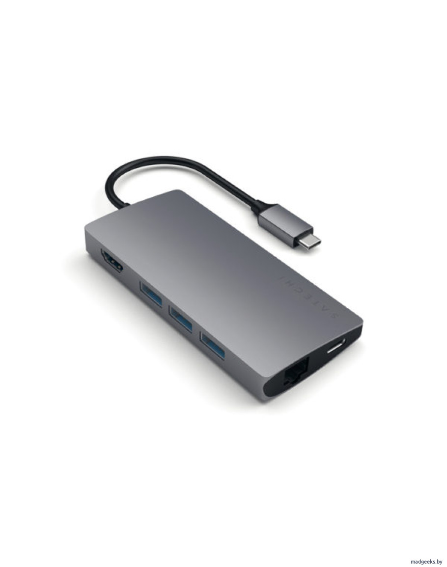 Адаптер-переходник Satechi Aluminum Multi-Port Adapter V2 (Satechi ...