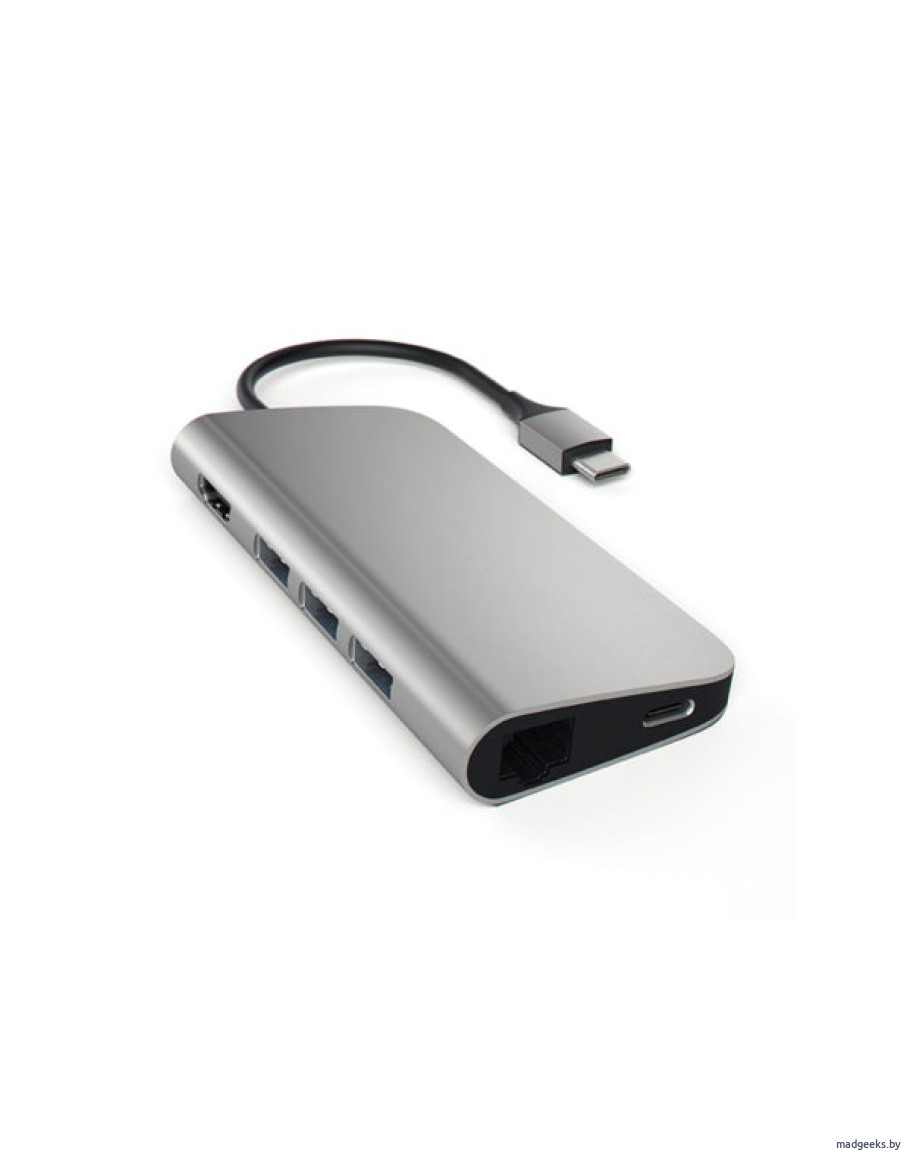 Адаптер-переходник Satechi Type-C MultiPort Adapter 4K Ethernet ...