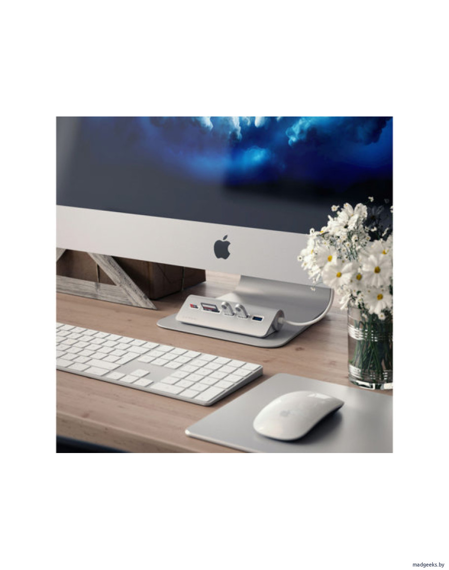Картридер Satechi TYPE-C Aluminum USB 3.0 (Satechi) купить в Минске с ...