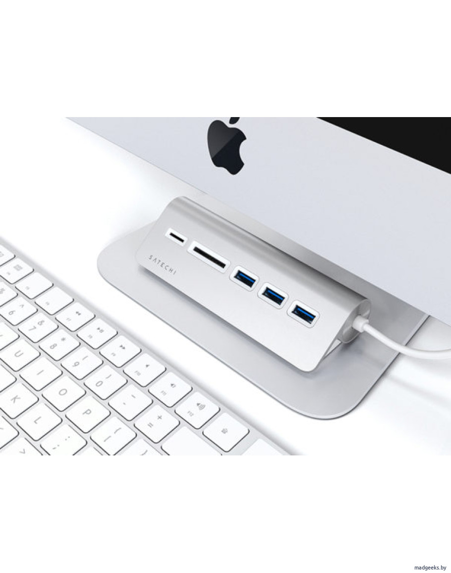 Картридер Satechi TYPE-C Aluminum USB 3.0 (Satechi) купить в Минске с ...